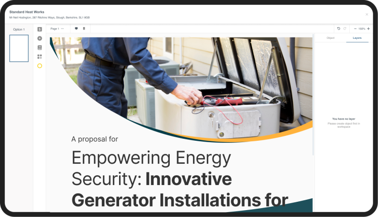 Generator installation and maintenance software for contractors